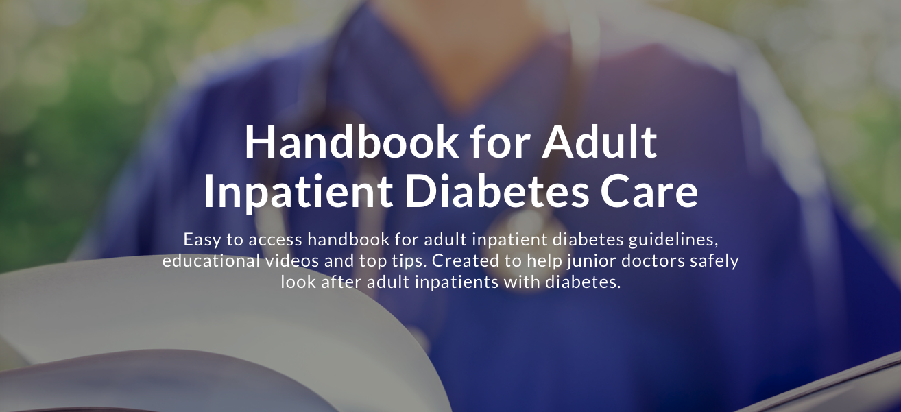 New junior doctor handbook shares inpatient diabetes advice - The ...