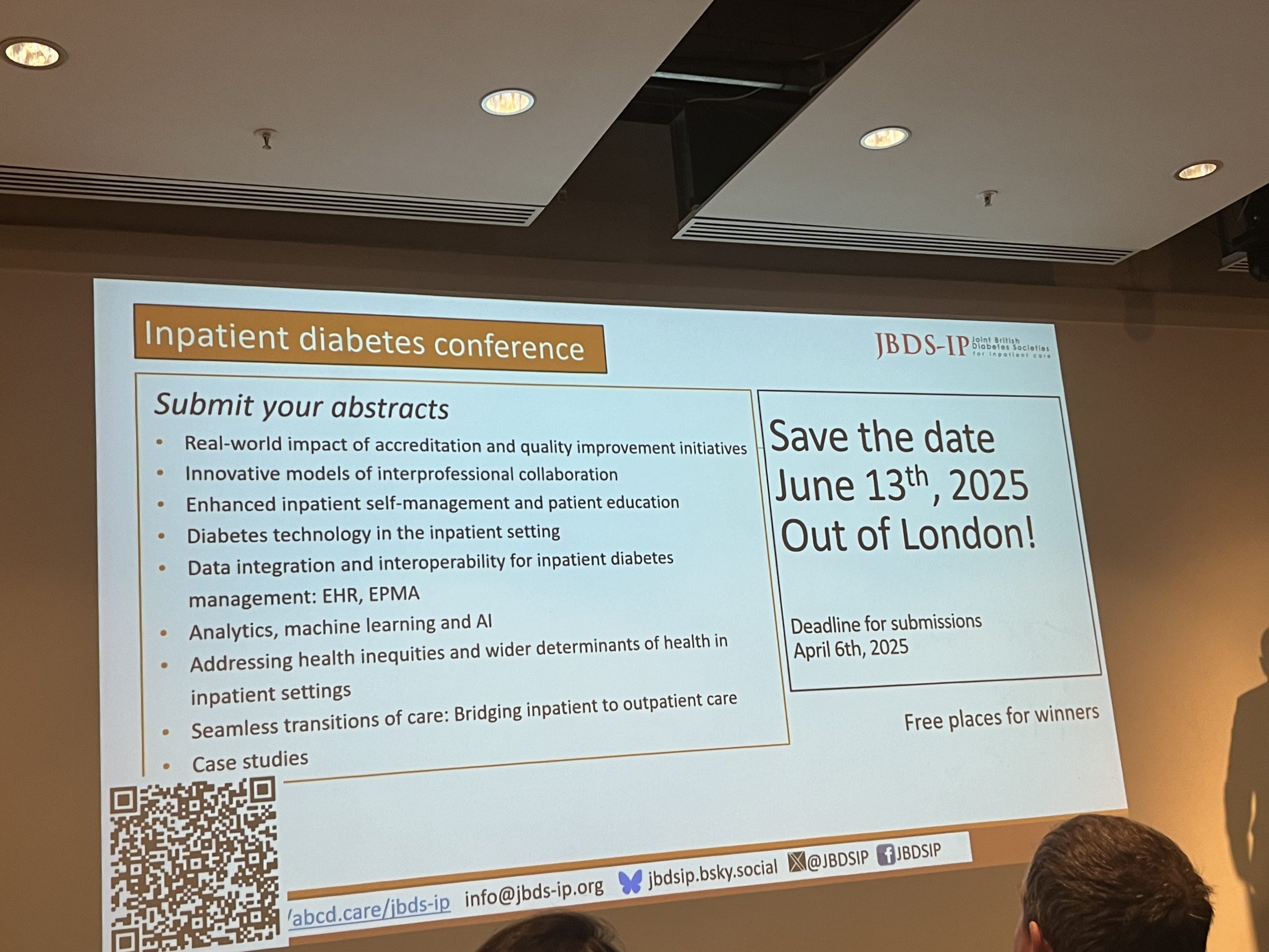 Date of upcoming diabetes inpatient conference unveiled at DUKPC 2025 ...
